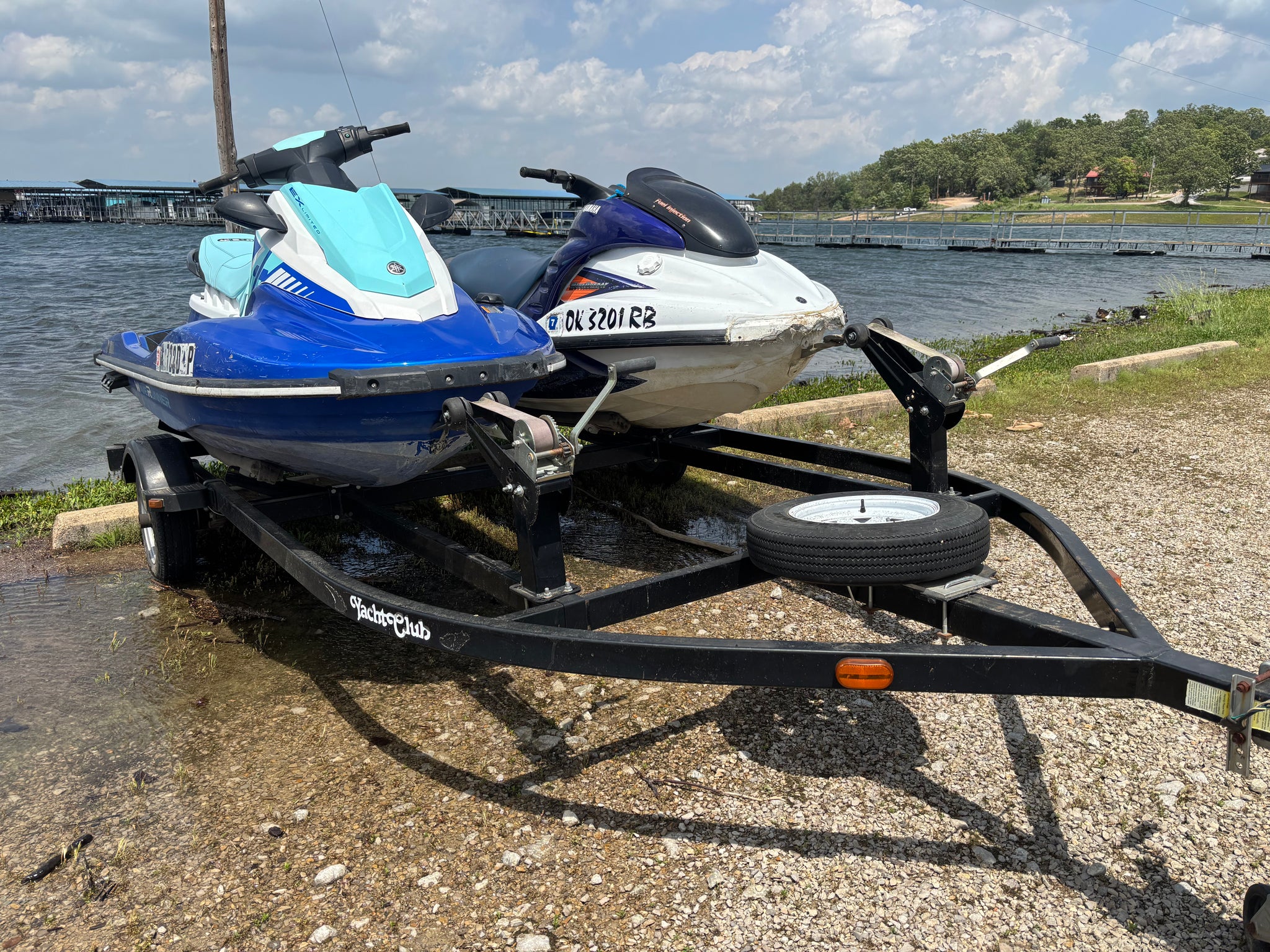 Used Yamaha Jet Skis for Sale with Trailer $9,500 | Bull Shoals Lake